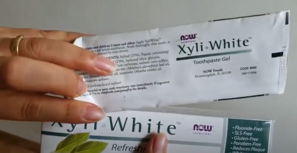 [ Review ] kem đánh răng Xyli White của Now Foods trên iHerb - iHerb ...