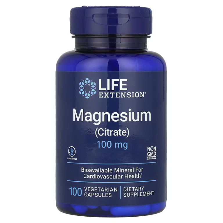 Viên uống bổ sung Magiê Magnesium Citrate hộp 100 viên của Life ...
